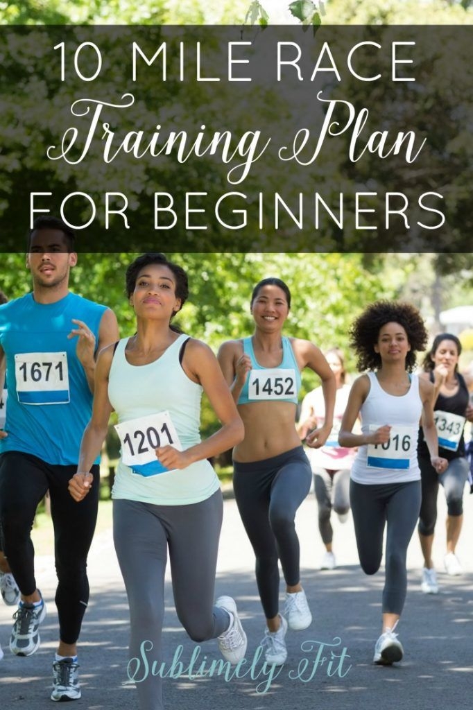 10 Mile Training Plan Printable - Free Planner Printables